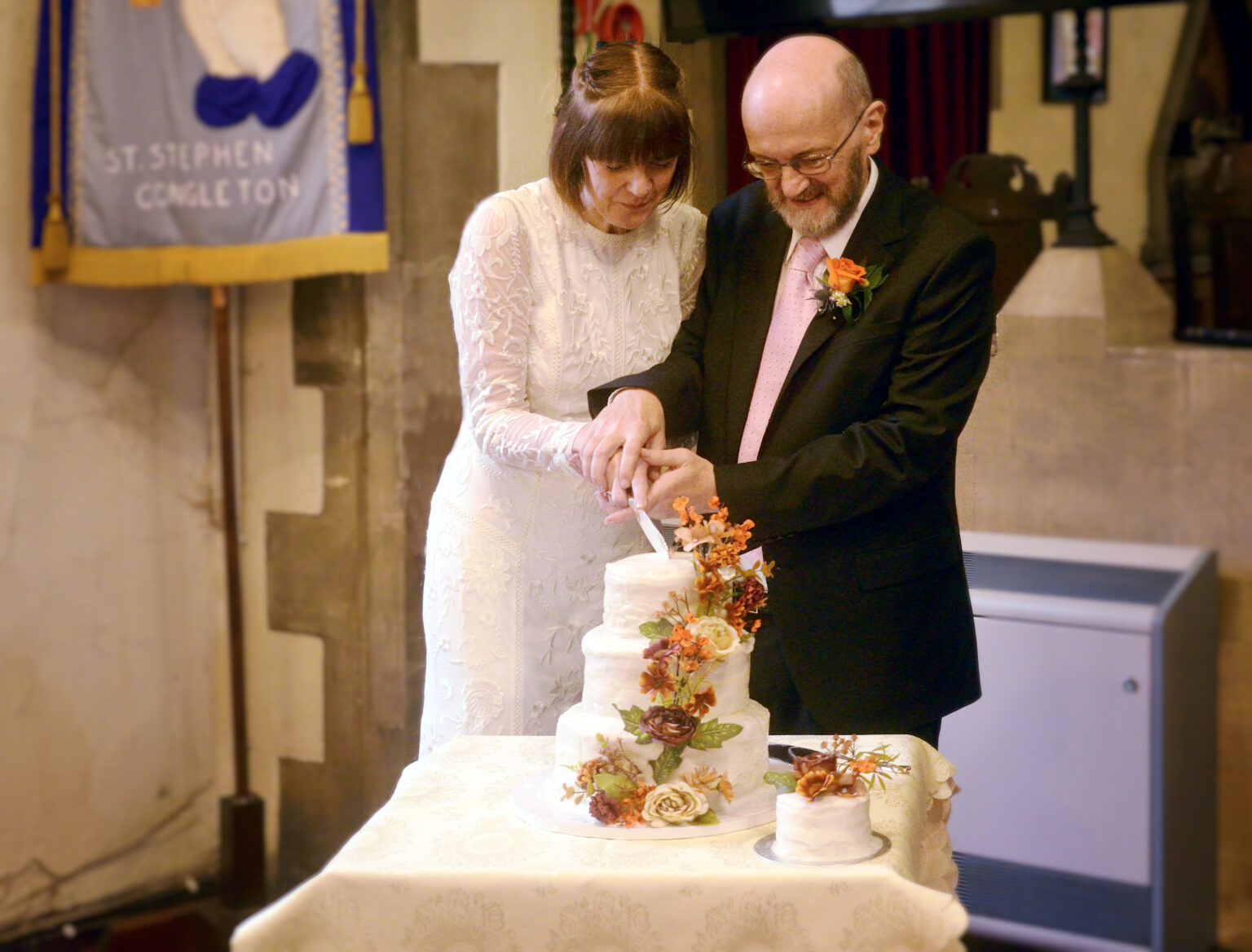 Chris and Joanna got Married - All Saints Congleton